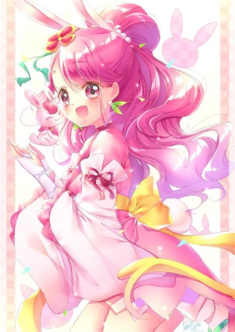 Hanadera Nodoka Cure Grace Rabirin And Cure Grace Precure And 1