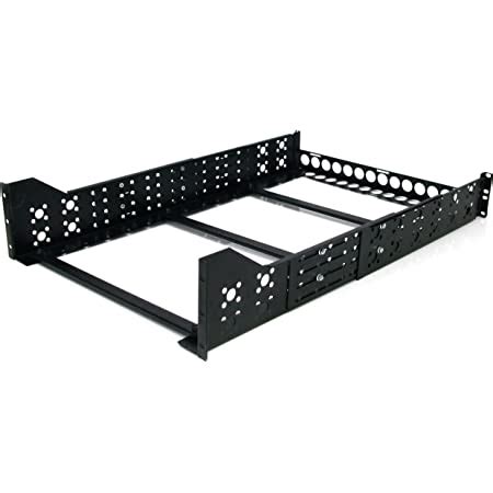 Amazon StarTech 3U Universal Server Rack Rails TAA Compliant