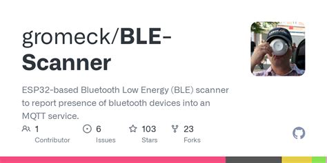 Github Gromeckble Scanner Esp32 Based Bluetooth Low Energy Ble Scanner To Report Presence