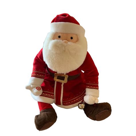 Hallmark Talking Polar Express Plush Santa Vintage Etsy