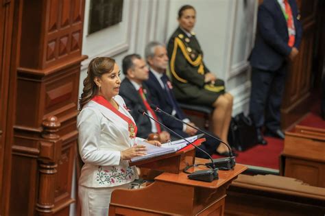 Dina Boluarte y su mensaje a la Nación en el Congreso así fue su