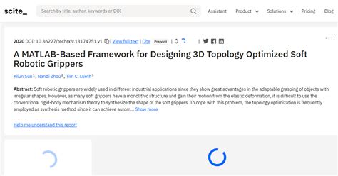 A Matlab Based Framework For Designing 3d Topology Optimized Soft