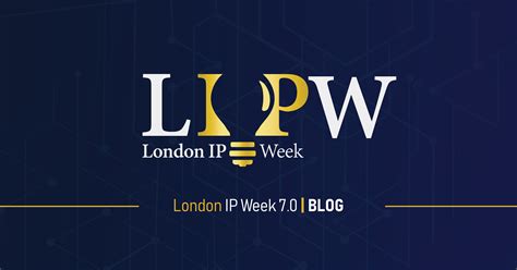 Behind The Scenes Of London IP Week Agenda Part 1
