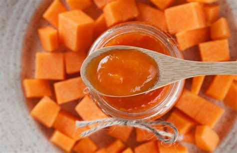 طرز تهیه مربای کدو حلوایی بدون شکرک در منزل با آب آهک کوئیک فیت