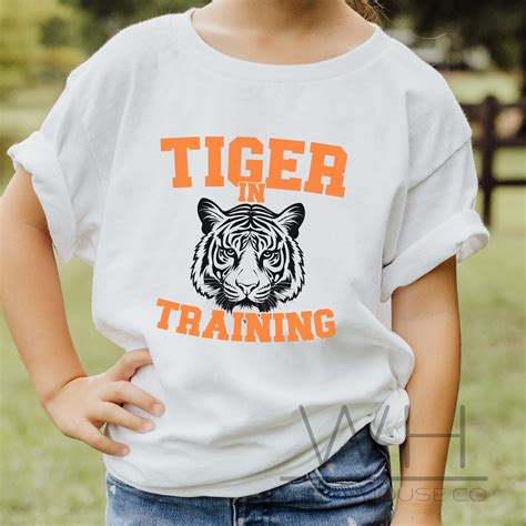 Tiger In Training Youth Tiger Shirt Tiger Tee Youth Tee Go Tigers