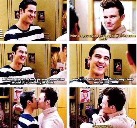 In Glee When Kurt And Blaine Were Just Impossibly Cute Glee Tv