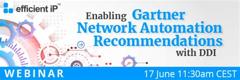 Webinar How Smart DDI Enables Gartners Network Automation Recommendations Clusit