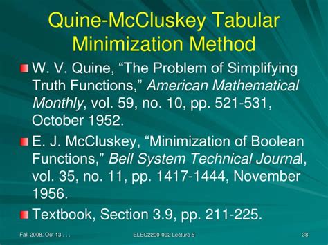 Quine Mccluskey Minimization Program Stamprenew