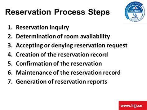 Stages Of Reservation Process In Hotel With Flowchart 55 Off