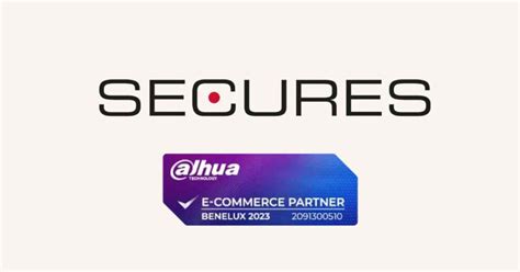 Secures Vanaf Nu Ook Een Erkend Dahua Partner
