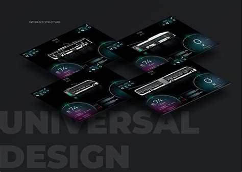 Electric Bus Interface On Behance