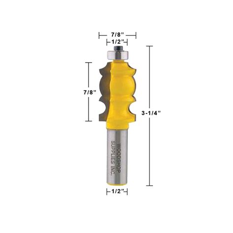 Molding Casing And Base Molding Architectural Molding Router Bit