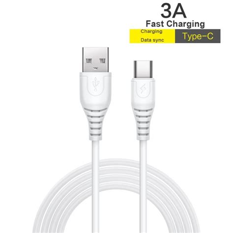 【สินค้าด่วน】สายเคเบิล Usbtype C 3a การซิงค์ข้อมูลการชาร์จอย่างรวดเร็ว