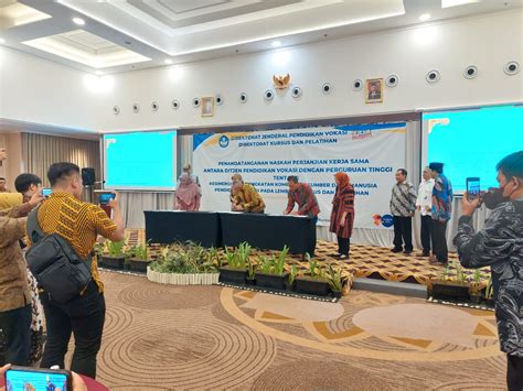 Iti Dipercaya Dirjen Vokasi Kemendikbudristek Sebagai Perguruan Tinggi