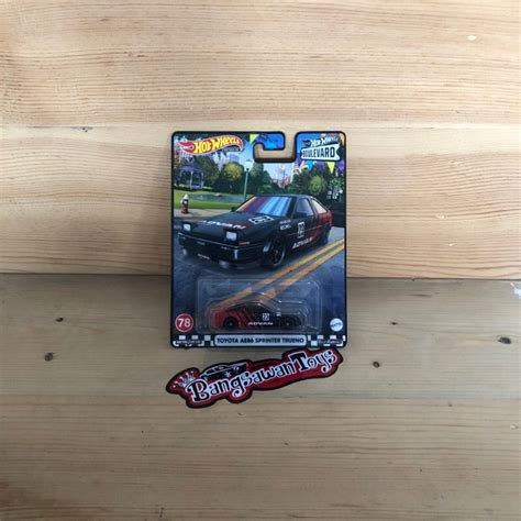 Jual Hot Wheels Premium Toyota AE86 Sprinter Trueno Shopee Indonesia
