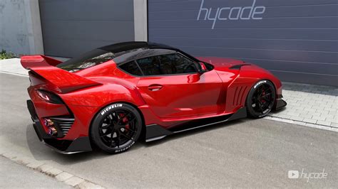Toyota Supra Mk Custom Wide Body Kit By Hycade