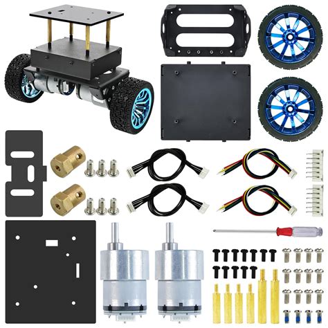 Yahboom Stm32 Two Wheeled Self Balancing Car Chassis Kit 2wd Intelligent Robot Base