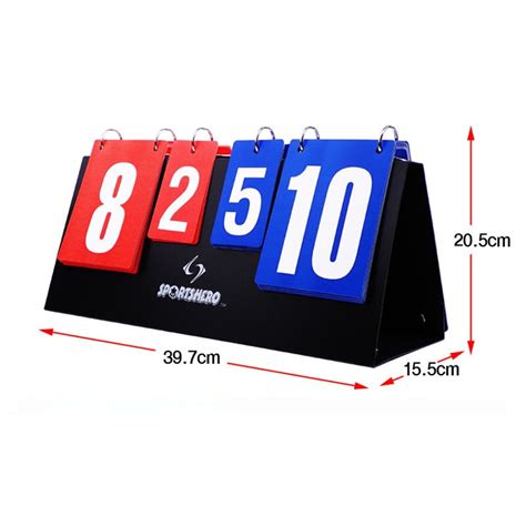 Portable Basketball Score Board 4 Digit Sports Sco Vicedeal