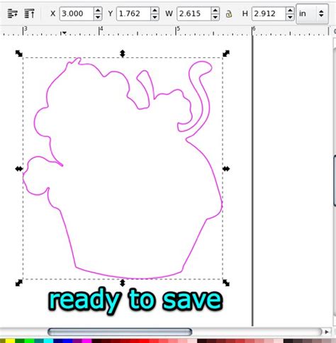 print and cut with scal and inkscape