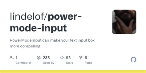 Github Lindelofpower Mode Input Powermodeinput Can Make Your Text Input Box More Compelling