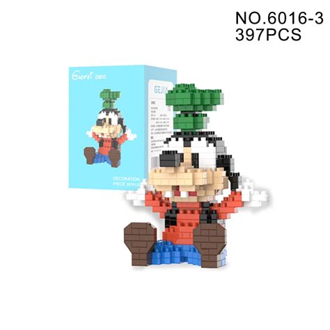 Nano Blocks Disney Mickey And Minnie Donald Duck Daisy Goofy Cartoon Cute