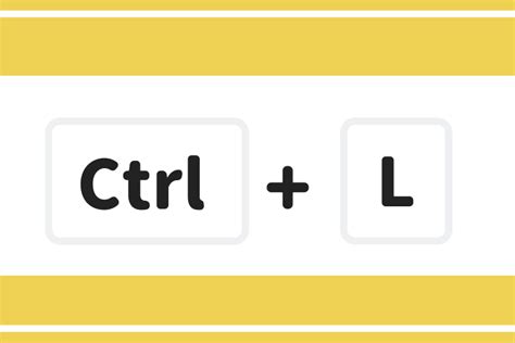 Ctrl L ️ Todoinfoweb