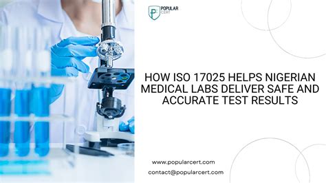 How Iso 17025 Helps Nigerian Medical Labs