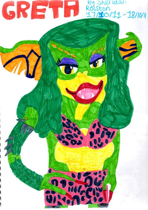 Greta The Female Gremlin By Badberry123 On Deviantart