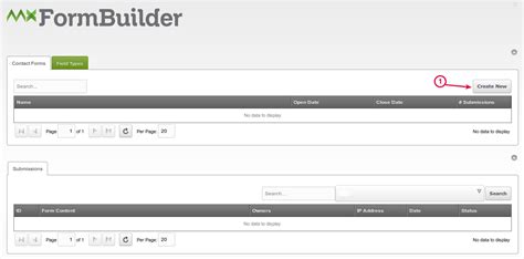 Create Form Mxformbuilder Modx Documentation