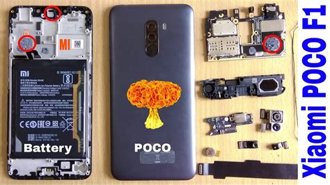 Xiaomi POCO F1 Teardown Disassemble POCO F1 Replacement Part