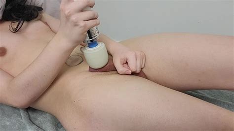 Shaky Trans Girl Cums Early And Dry Orgasms A Lot Overstimulating