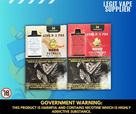 Free Lanyard Mosmo Storm X 9000 Puffs Disposable Vape Authentic Legit
