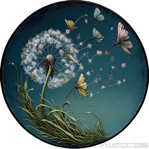 Dandelion Butterflies 11 By Enlightenedspaceman On Deviantart