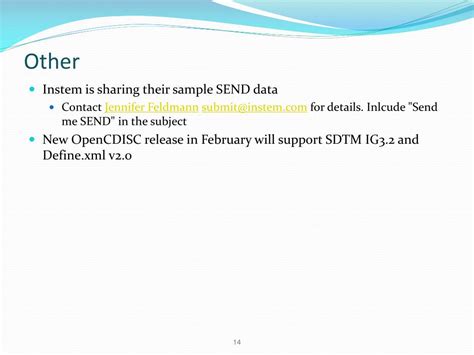 Ppt Updates On Cdisc Activities Powerpoint Presentation Free