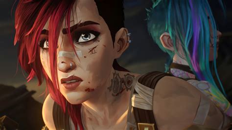 Jinx Vi Arcane S2 Wallpaper Pc Desktop