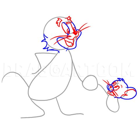 How To Draw Tom And Jerry Drawing Step By Step By Dawn Dragoart