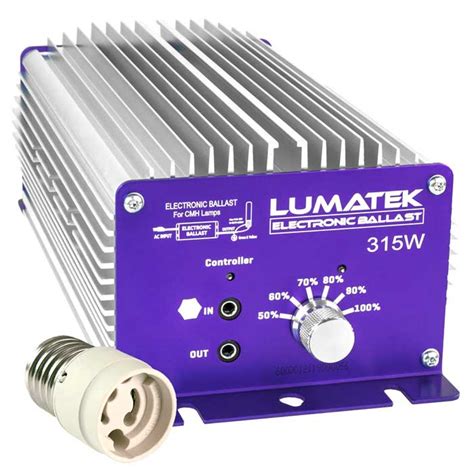 Balastro electrónico Lumatek 315W LEC Controllable Lumatek Saltón Verde