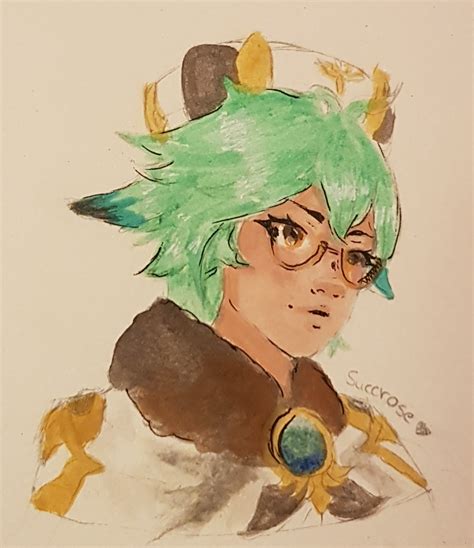 Succrose Genshin Impact By Schattensee On Deviantart