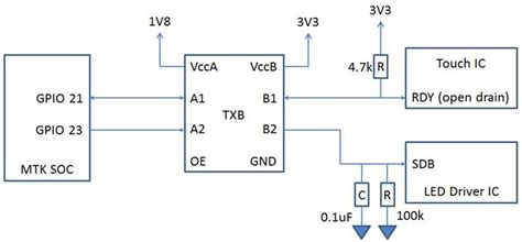 TXB V Out Can Not Reach V Logic Forum Logic TI E E Support Forums