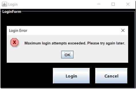Creating A Java Swing Login Application With Validation Tutusfunny