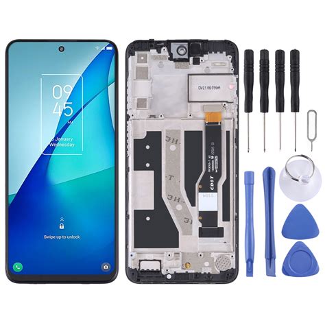 LCD Screen And Digitizer Full Assembly With Frame For TCL L L