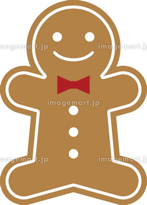 クリスマスベクターイラスト素材ジンジャーブレッドマンのイラスト 160883522 イメージマート