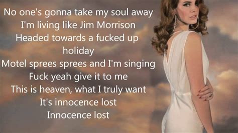 Lana Del Rey Gods And Monsters Текст и превод на песента