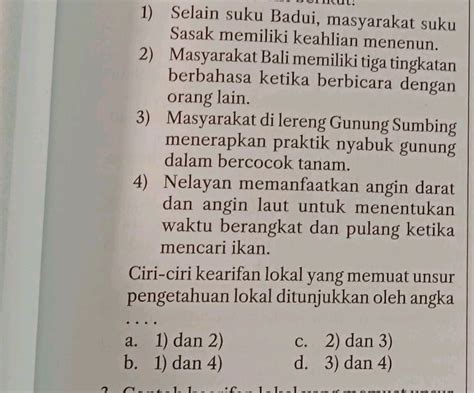 Selain Suku Badui Masyarakat Suku Sasak StudyX
