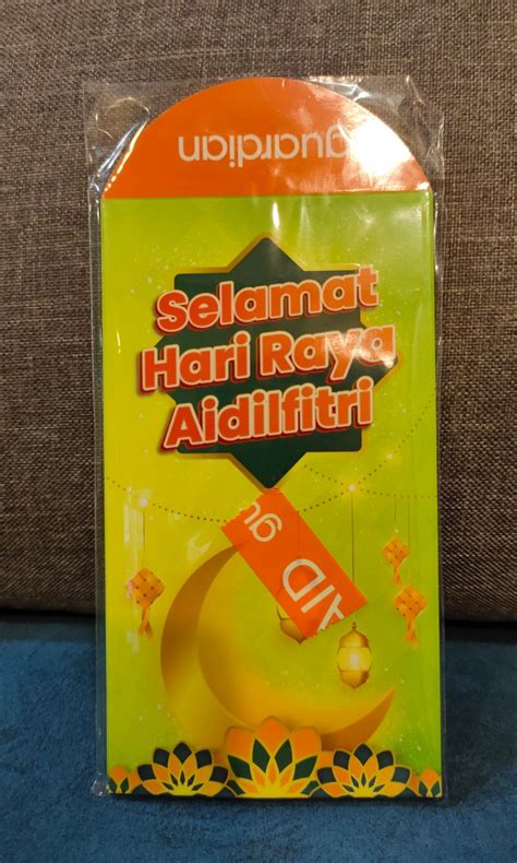 Guardian 8pcs Hari Raya Angpao Green Packet Duit Raya Hobbies Toys