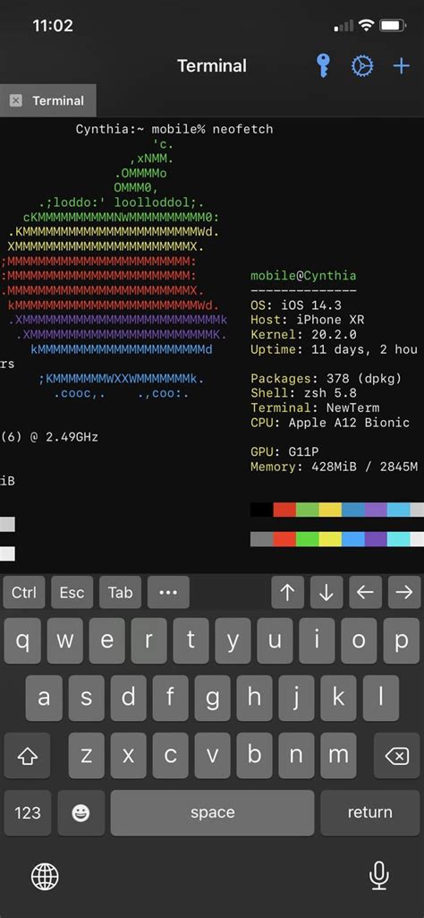 Neofetch On Ios R Neofetch