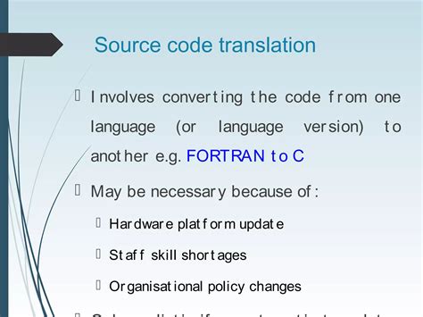 Software Re Engineering Forward And Reverse Engineering Ppt