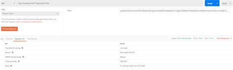 C Asp Net Core 3 1 WebAPI With Asp Net Identity Authorization
