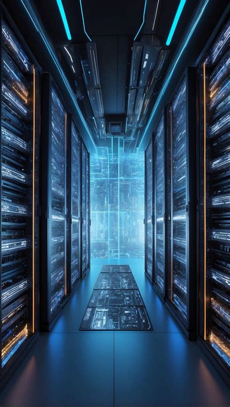 Data Dynamics Redefined Quantumquotient S Visionary 3d Ai Generate Stock Illustration