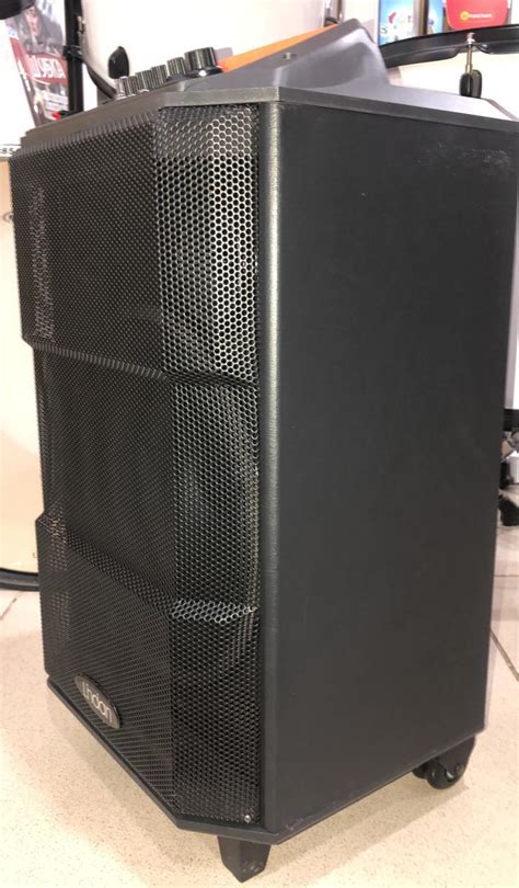 Портативная Bluetooth колонка с беспроводным микрофоном Hd 181x1 100 Watt Eldoradomusic
